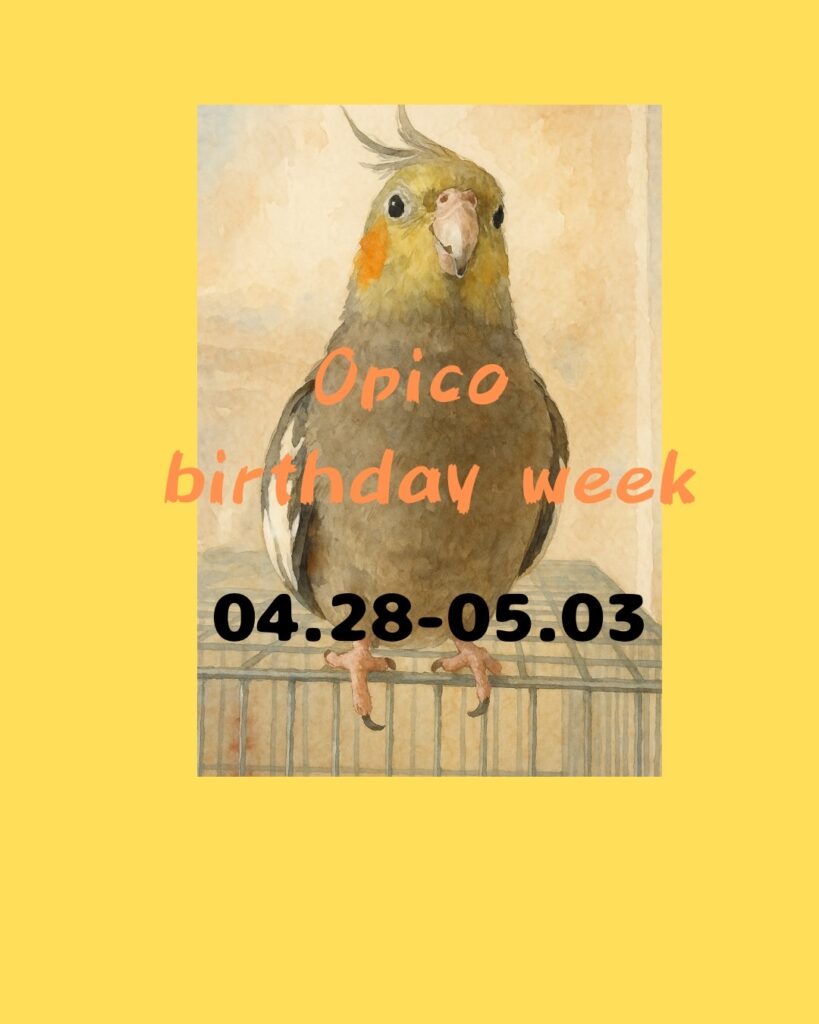 4月25日(金) | vin casier Opico